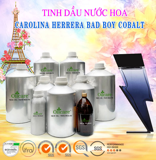 Công Ty Tinh Dầu Oil Care | Tinh dầu nước hoa CAROLINA HERRERA BAD BOY ...